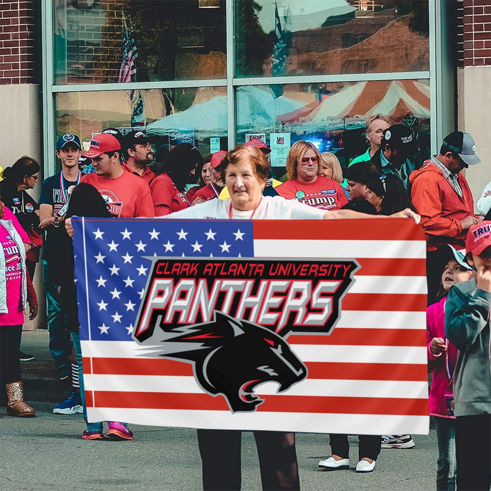 Clark Atlanta University Logo Flag 3x5 Ft Holiday Banner Garden Yard ...