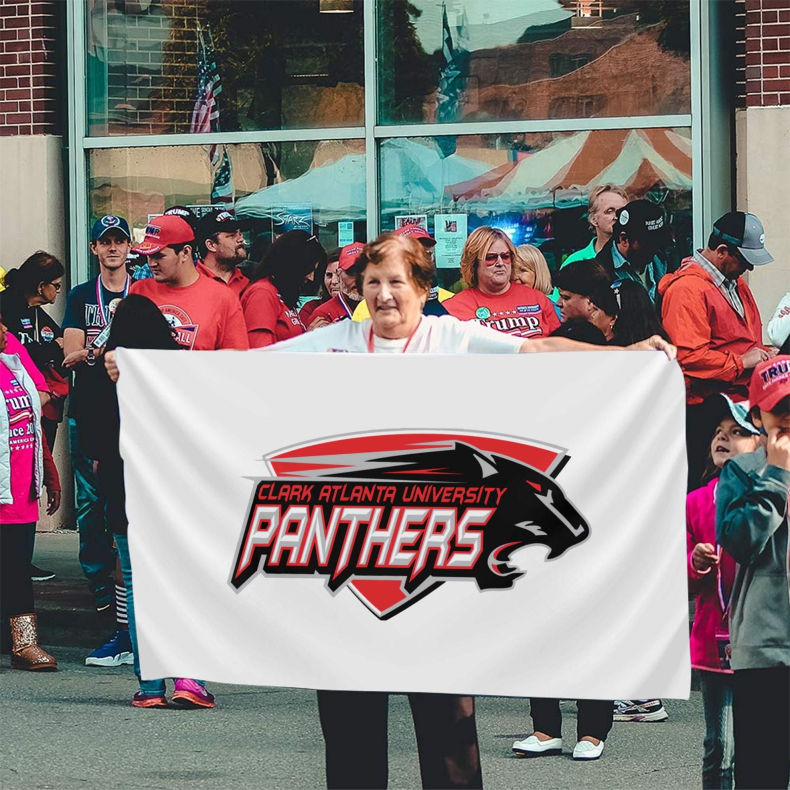 Clark Atlanta University Logo Flag 3x5 Ft Holiday Banner Garden Yard ...