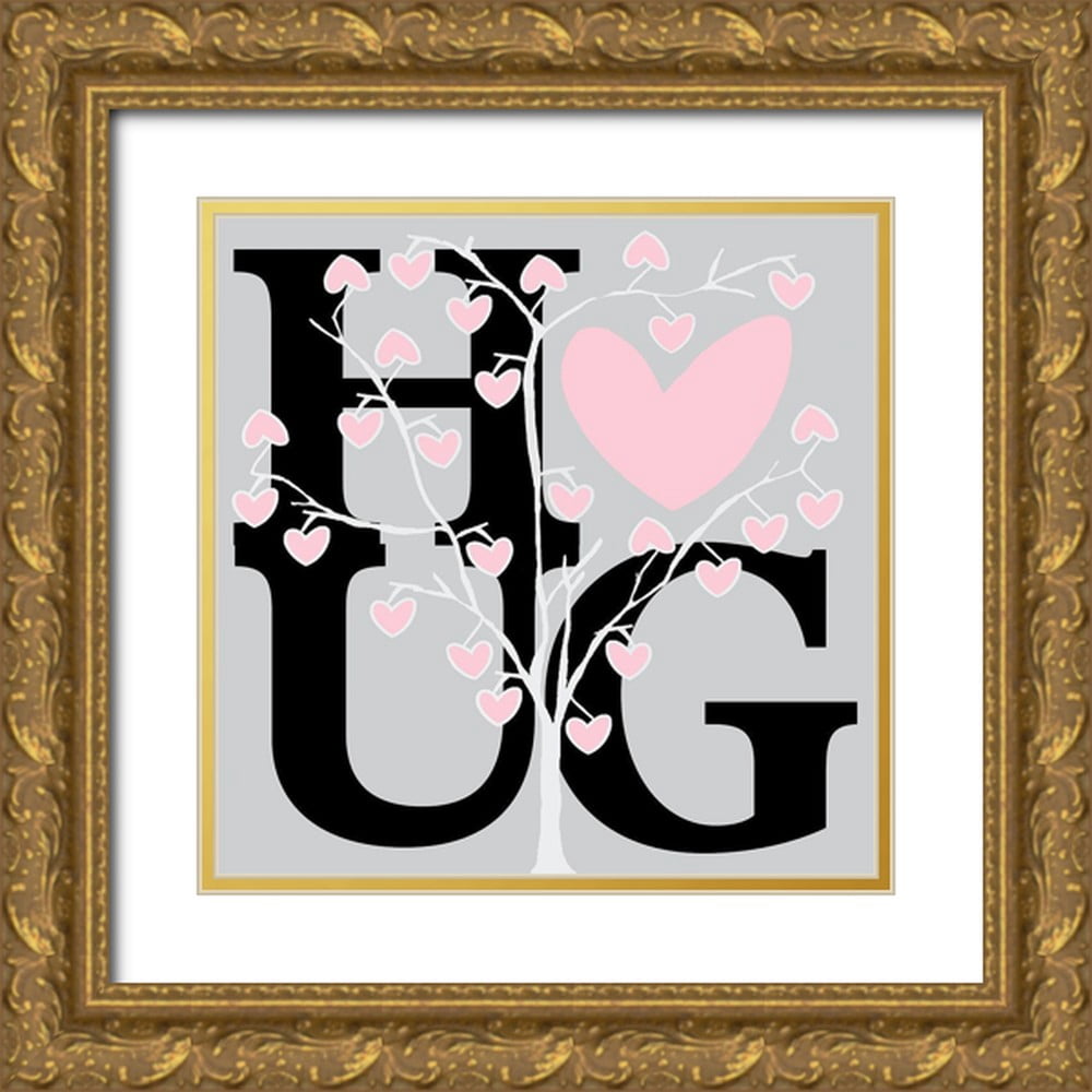 Clark, Erin 26x26 Gold Ornate Wood Framed with Double Matting Museum ...