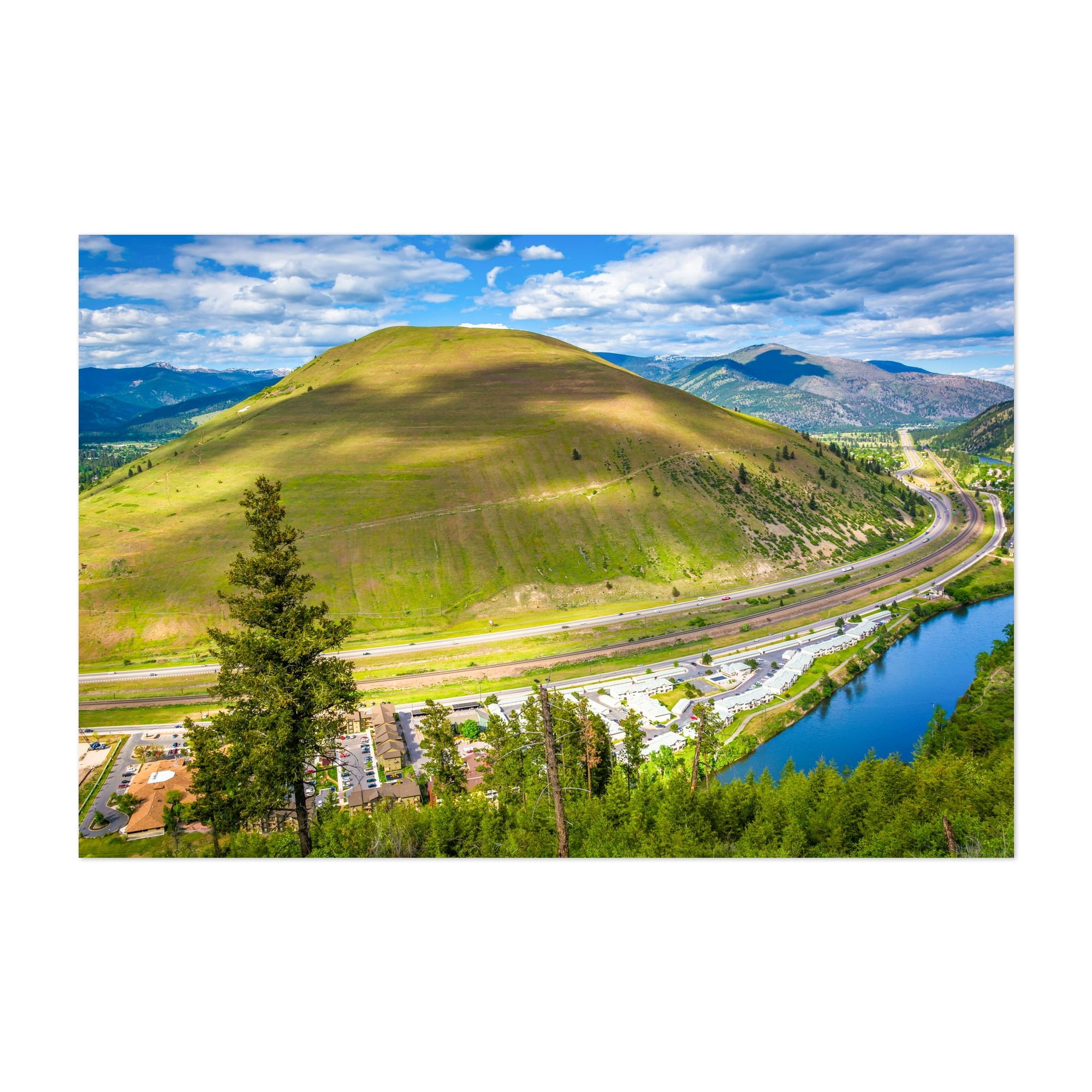 The Clark Fork River - Missoula Montana Photography Mountain Landscape ...