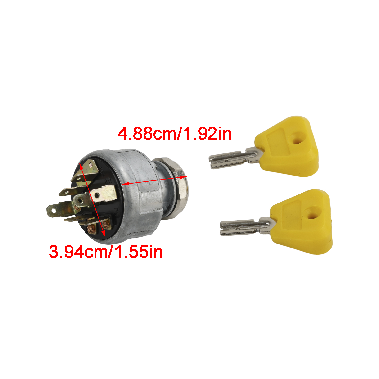 Clark Forklift Truck Ignition Switch, Fit for 7004147, Parts 2368655/ ...