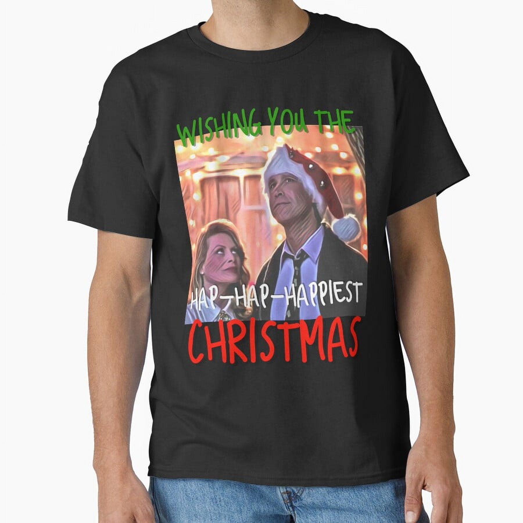 Clark Griswold Happy Merry Christmas Funny Design Holiday H12355 T ...