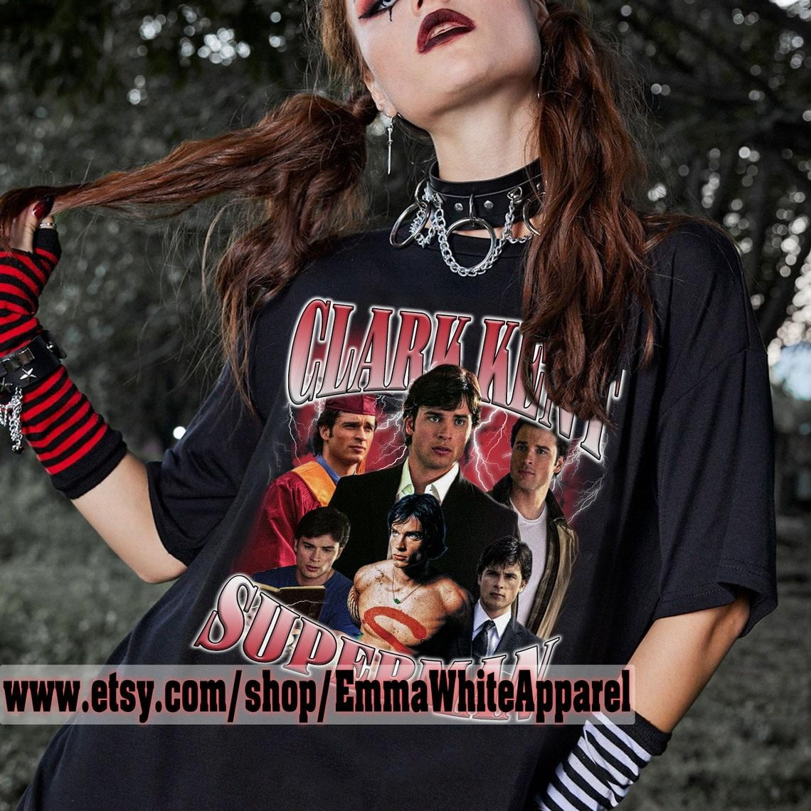 Clark Kent Vintage Tshirt Clark Kent Shirts 90s Clark Kent Hoodie Clark ...