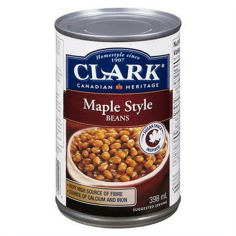 Clark Maple Style Beans 398ml/13.4oz {Imported from Canada} - Walmart.com