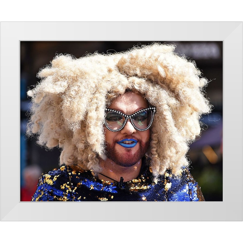 Clark, Ray 24x20 White Modern Wood Framed Museum Art Print Titled ...