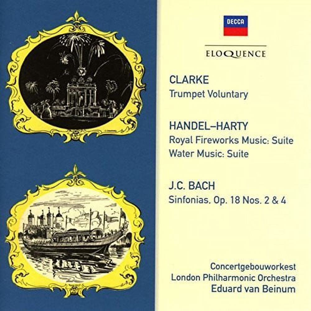 Clarke / Handel / Harty / J.C. Bach: Orchestral Works (CD) - Walmart.com