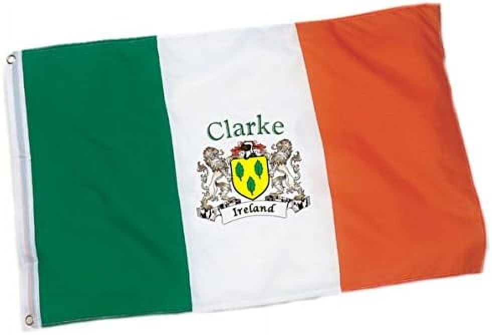 Clarke Irish Coat of Arms Flag - 3'x5' Foot$$Garden & Patio - Walmart.com