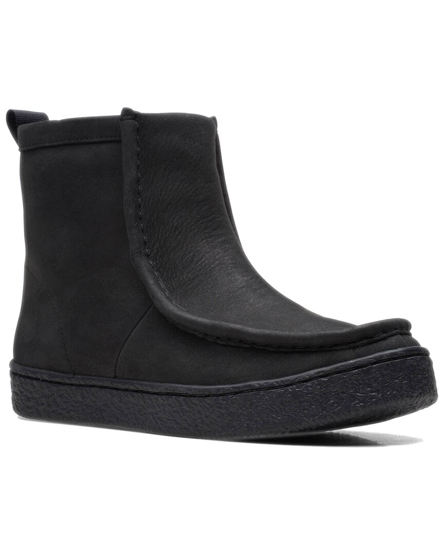 Clarks Barleigh Pull Leather Boot, 6, Black - Walmart.com