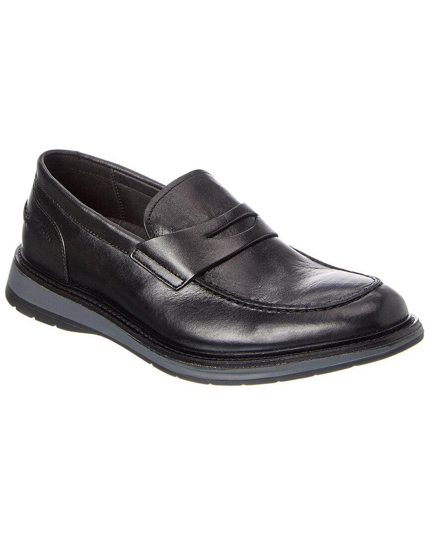Clarks Chantry Leather Penny Loafer, 10, Black - Walmart.com
