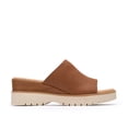 Clarks Diaz Leather - Womens Slide Wedges Sandal - Walmart.com