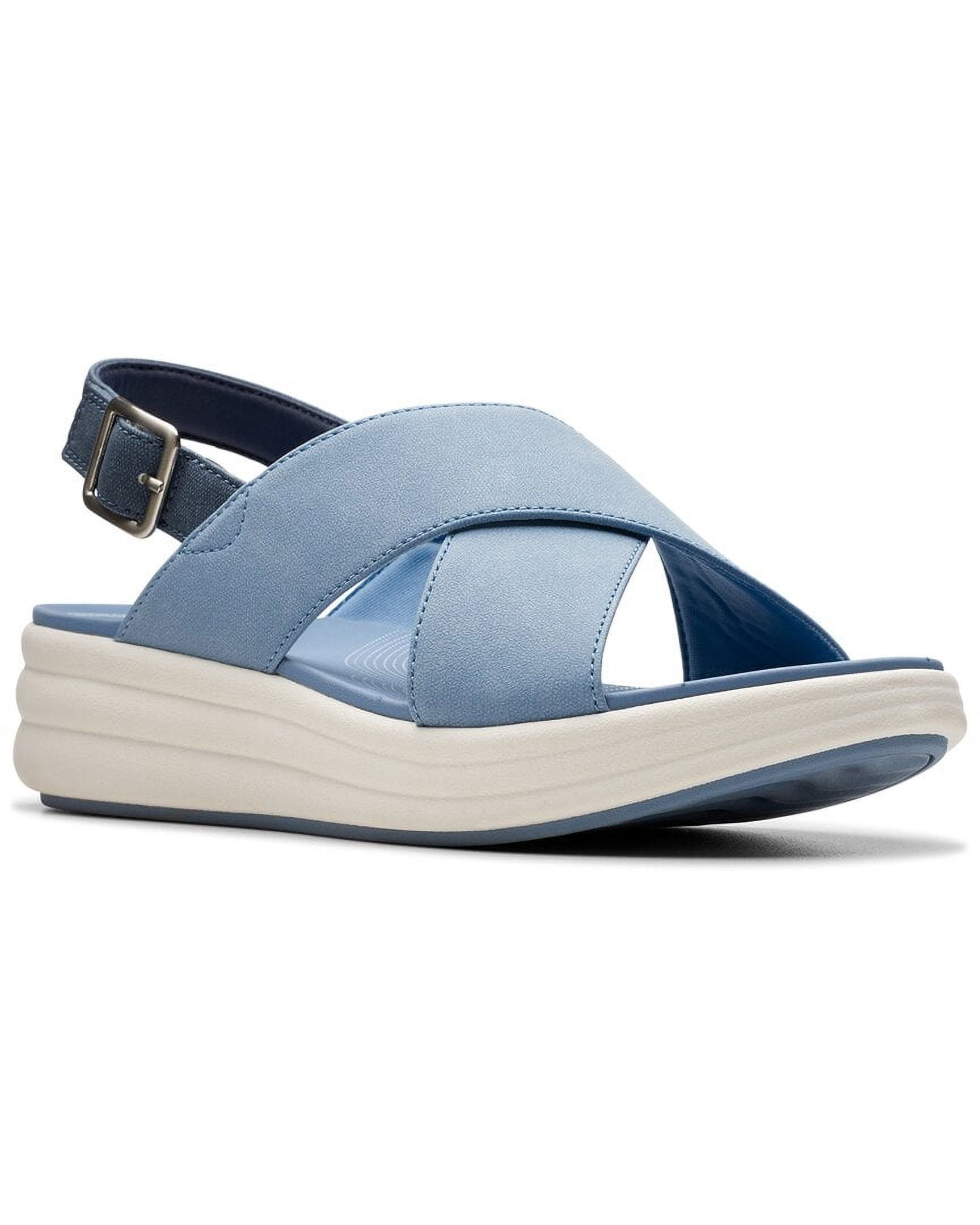 Clarks Drift Sun Sandal, 7.5, Blue - Walmart.com