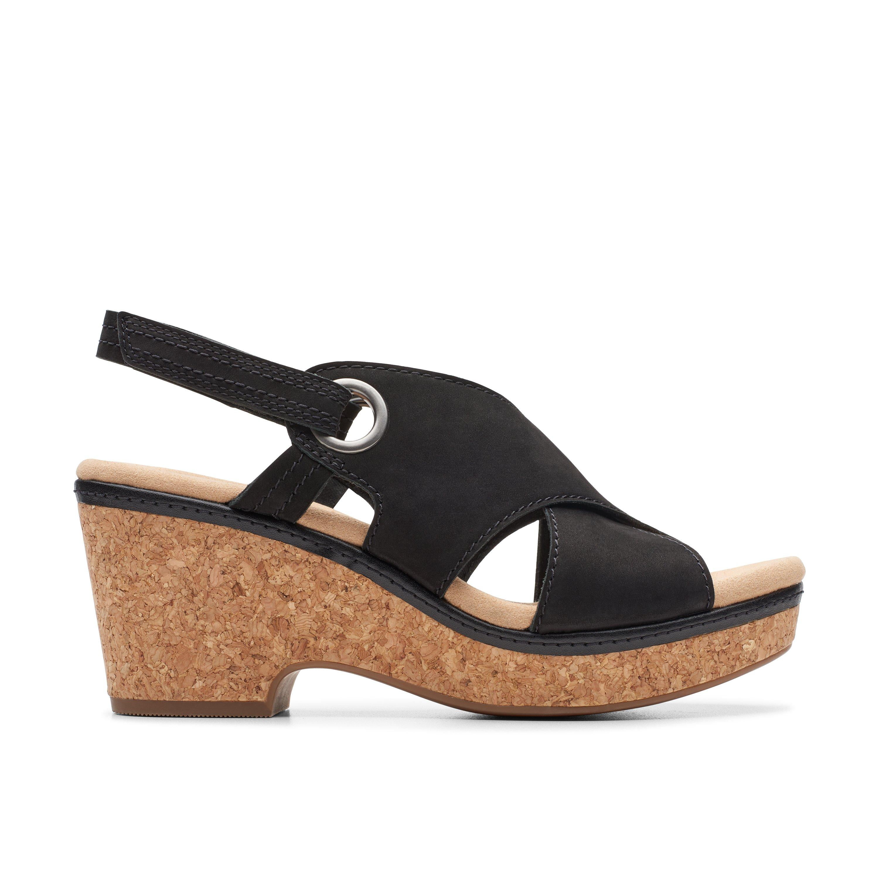 Clarks Giselle Loop Womens Wedges - Walmart.com