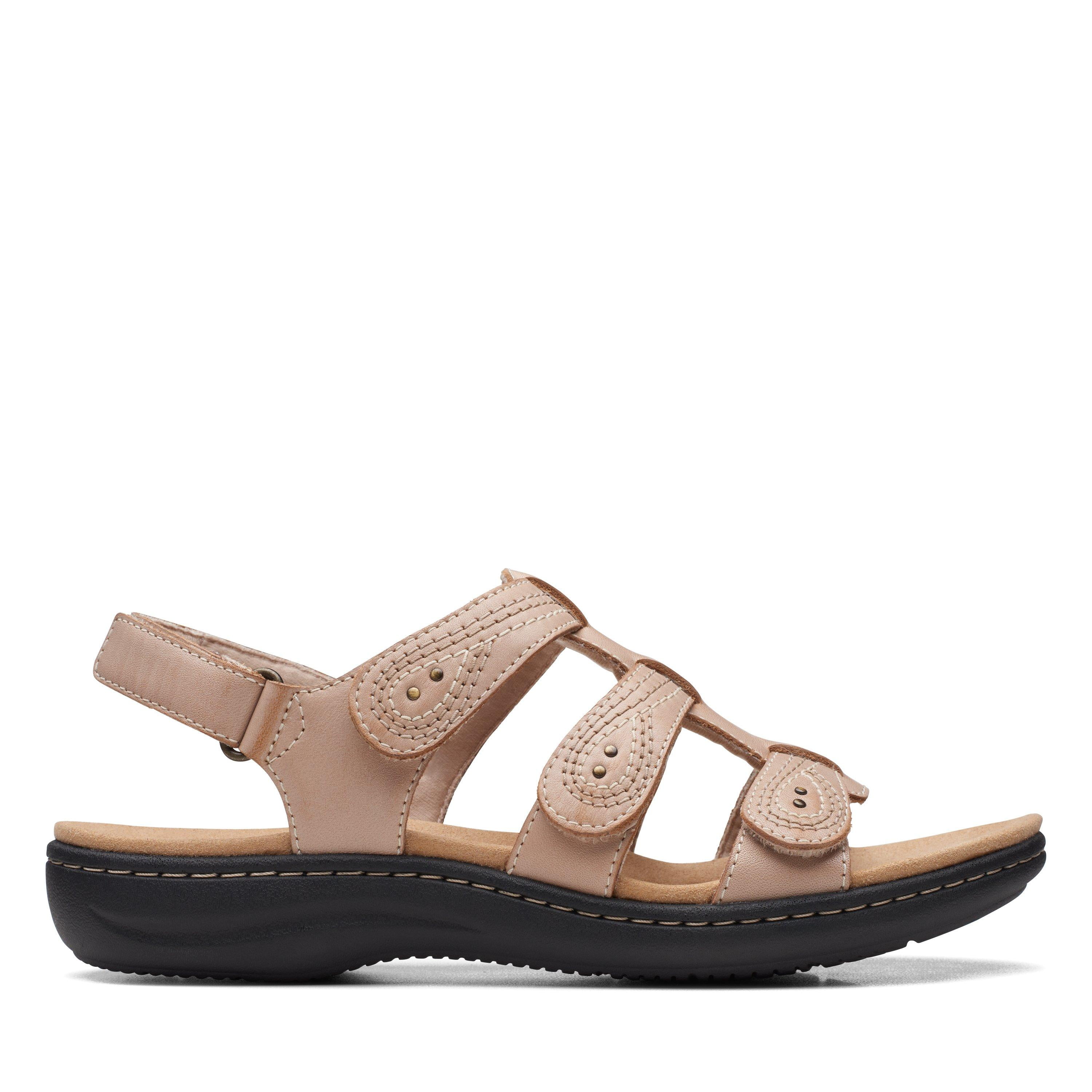 Clarks Laurieann Vine Womens Flat Sandals - Walmart.com