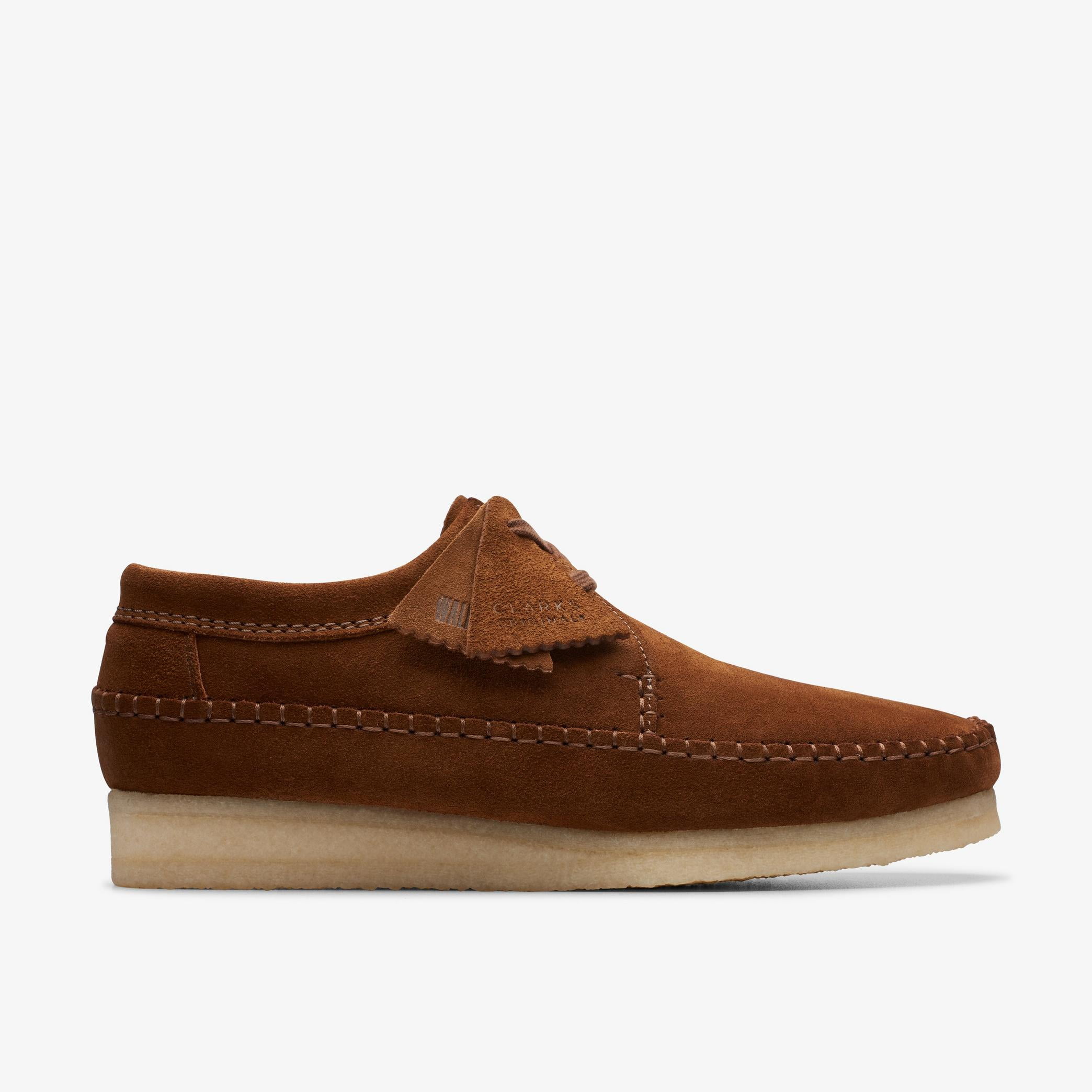 Clarks Men Shoes WEAVER COLA SUEDE - Walmart.com