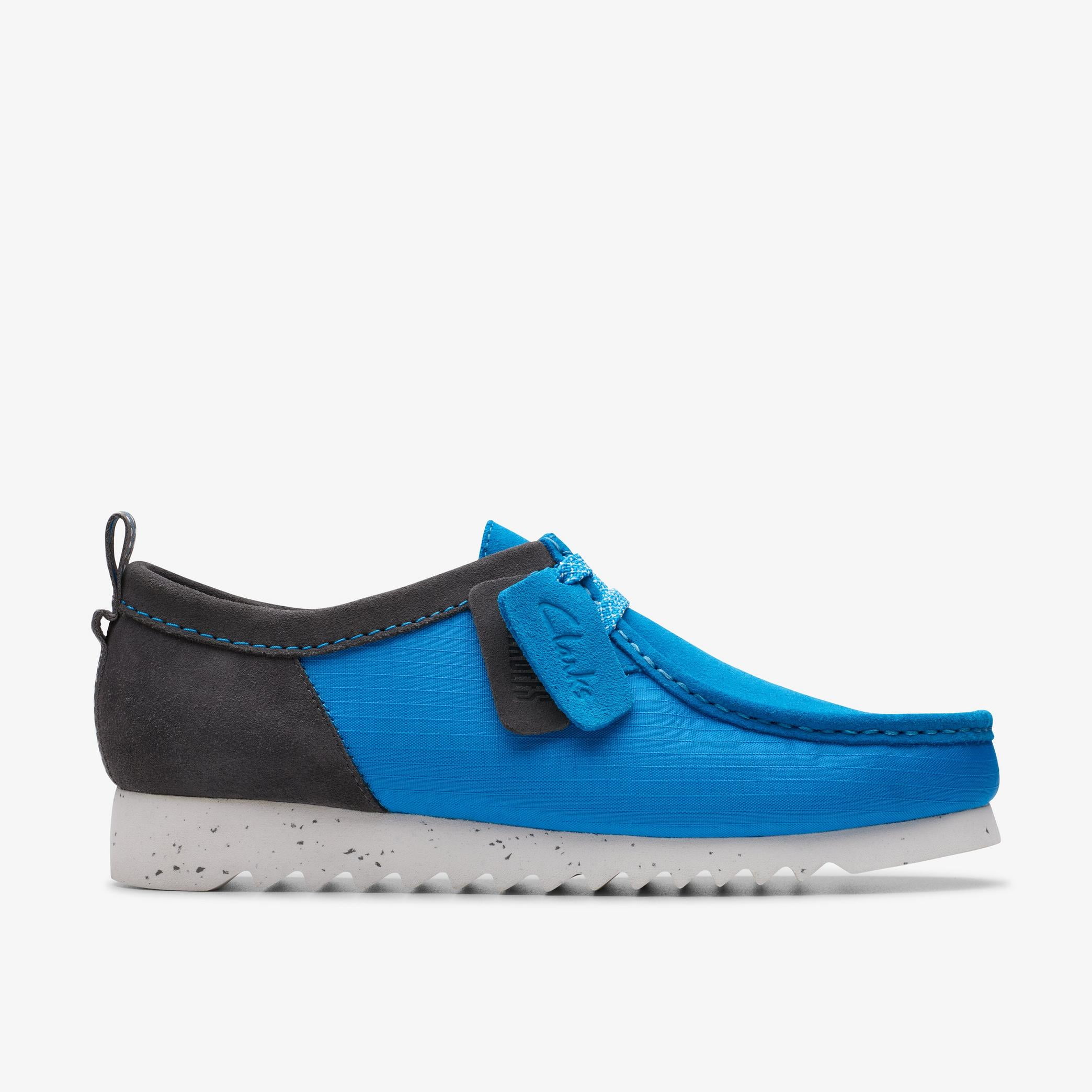 Clarks Men's Shoes Wallabee Ftre Lo Blue Combination - Walmart.com