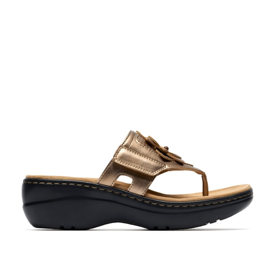 Clarks Merliah2 Kyla Textile - Womens Open Toe Low Sandals - Walmart.com