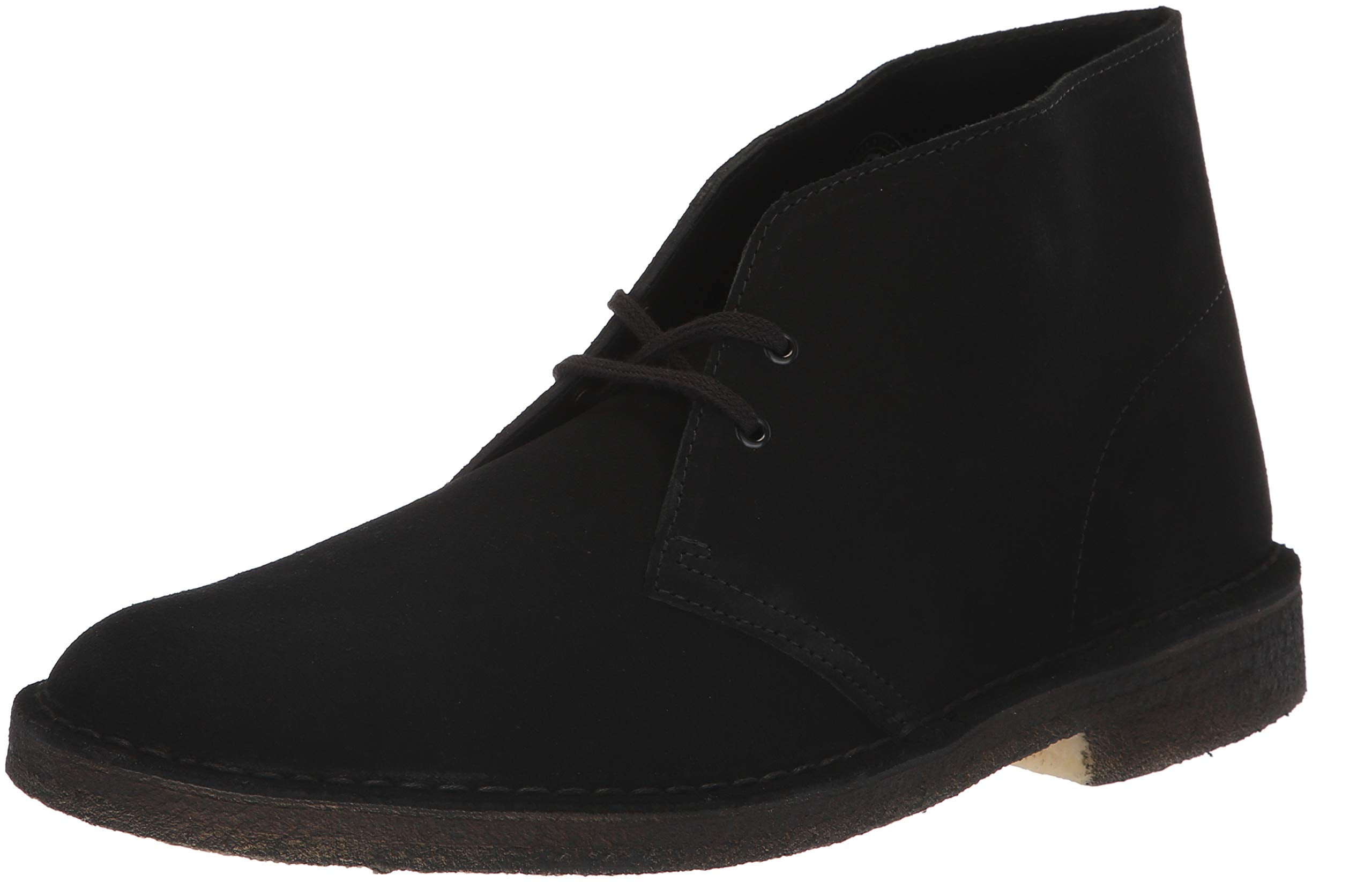 Clarks Originals Desert Boot Boots Black Suede - Walmart.com