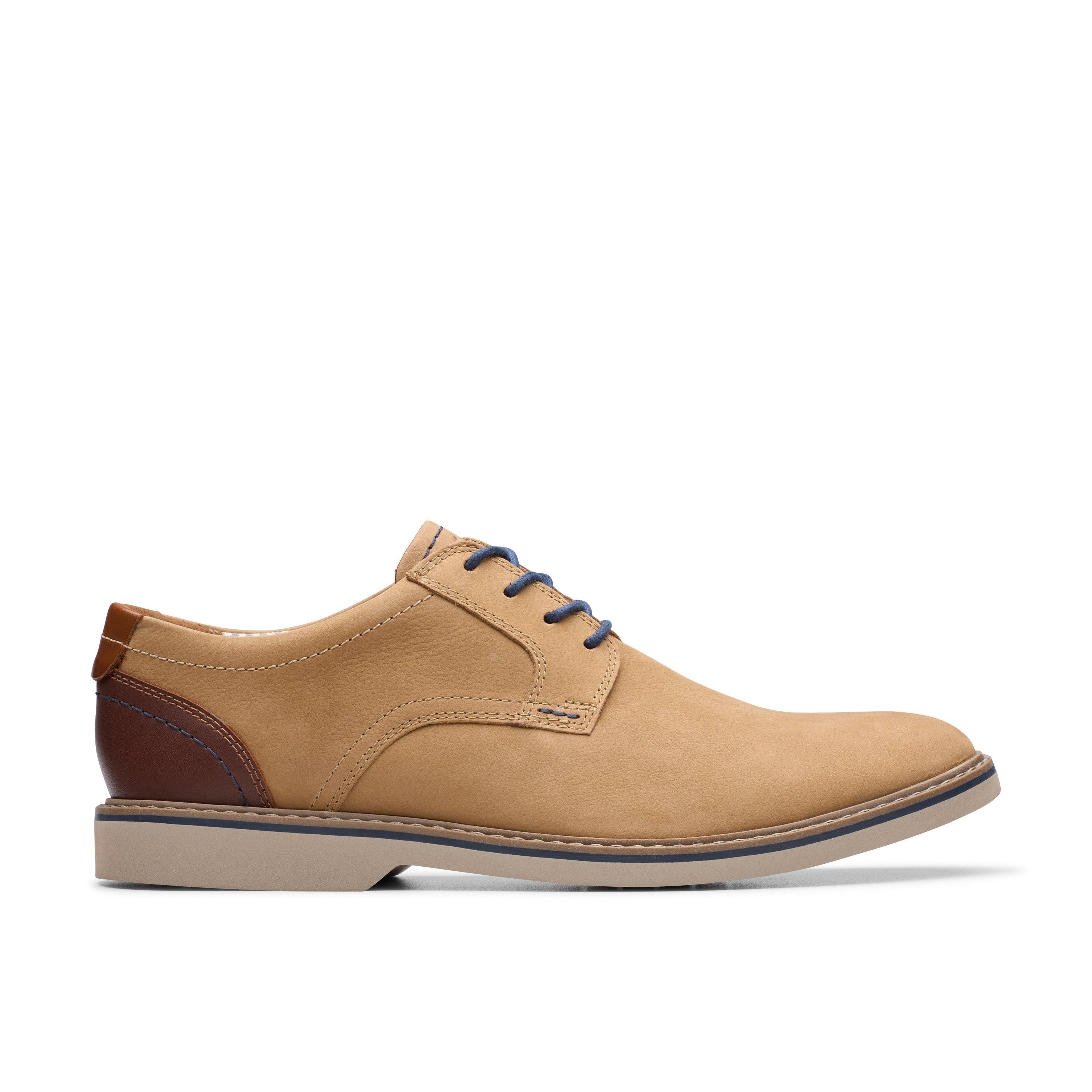 Clarks Radcliff Low Leather - Mens Slip-On Dress Shoes - Walmart.com