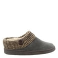 Clarks Slipper Suede Leather Knitted Collar Clog Slippers Plush Faux ...