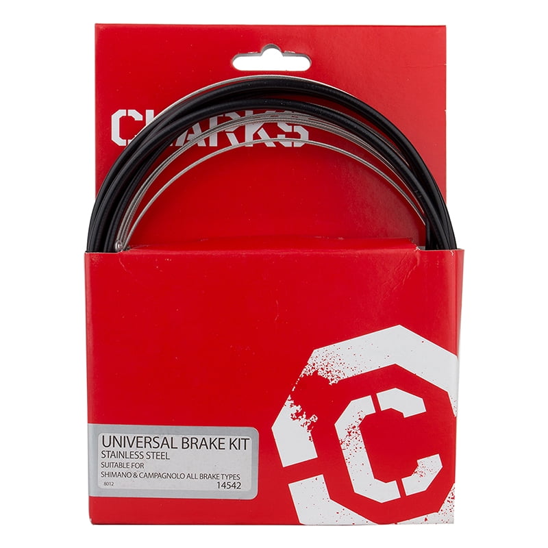 Clarks Stainless Steel Sport Brake Kit Front and Rear Black - Walmart.com