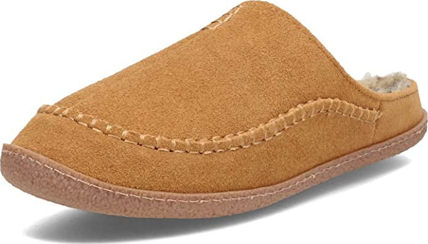 Clarks Stylish Baseball Stiching Cinnamon Plush Sherpa Lined Rounded ...