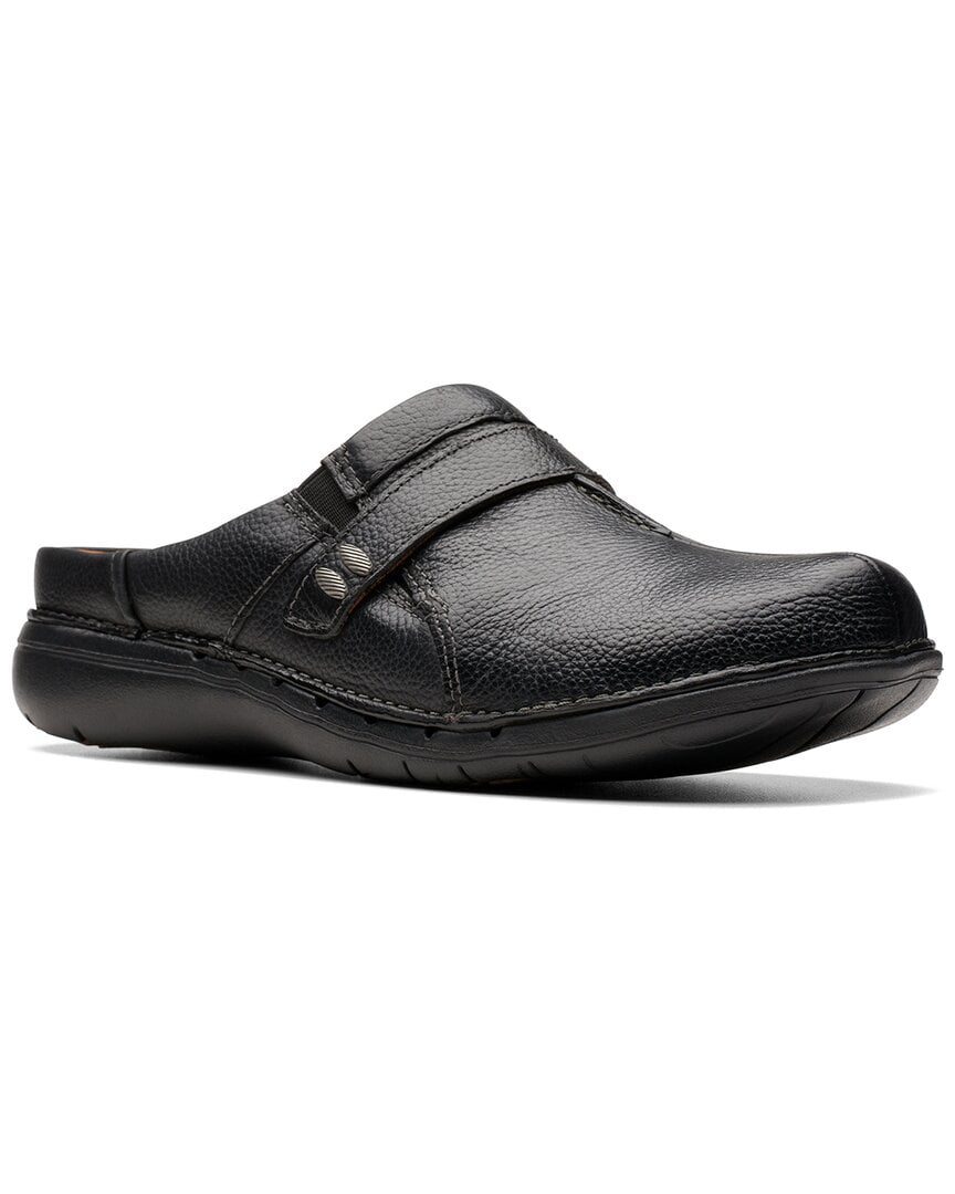 Clarks Un Loop Ease Leather Flat, 6, Black - Walmart.com