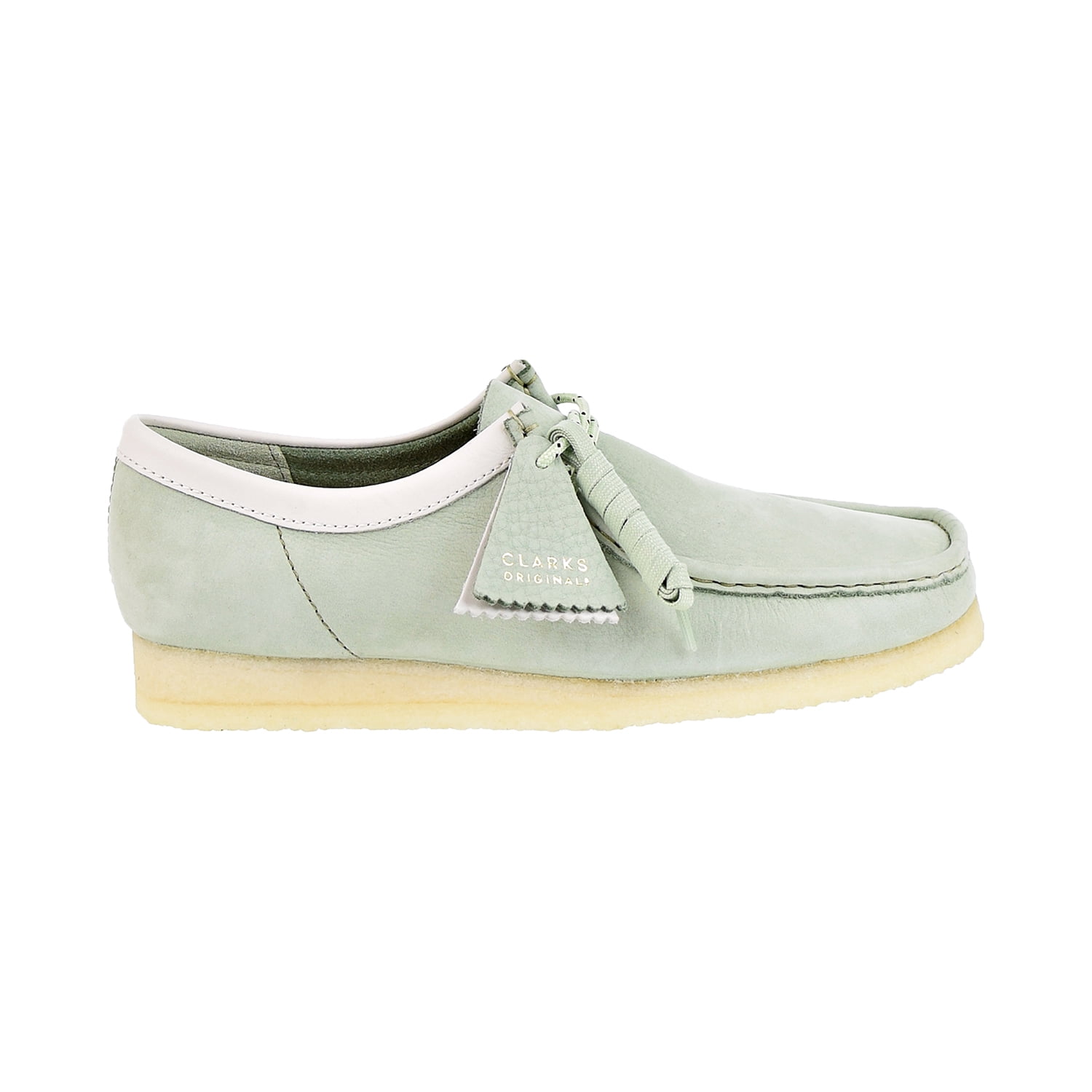 Clarks Wallabee Men's Shoes Pale Green 26165557 - Walmart.com