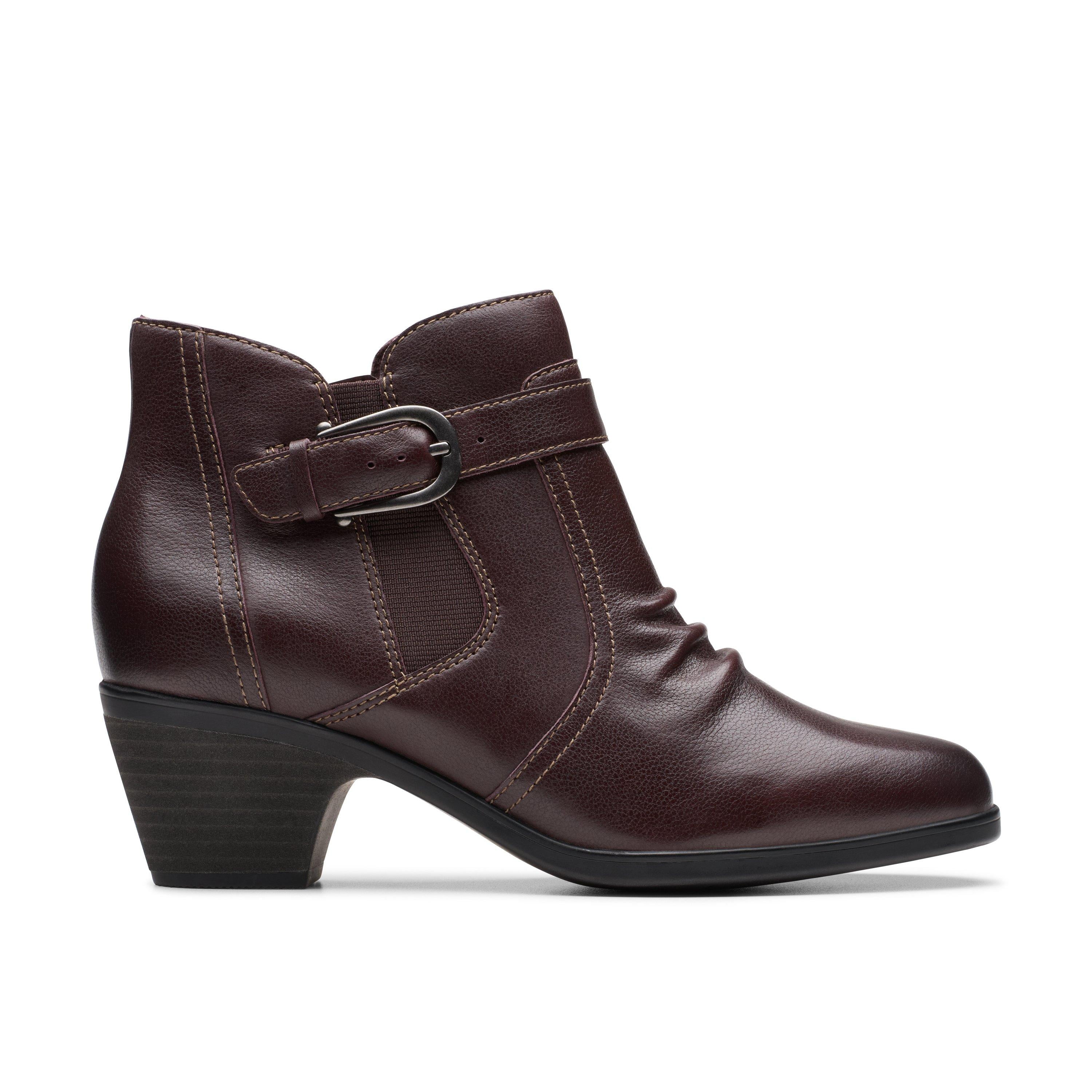 Clarks Emily 2 Opal Womens Ankle Boots - Walmart.com