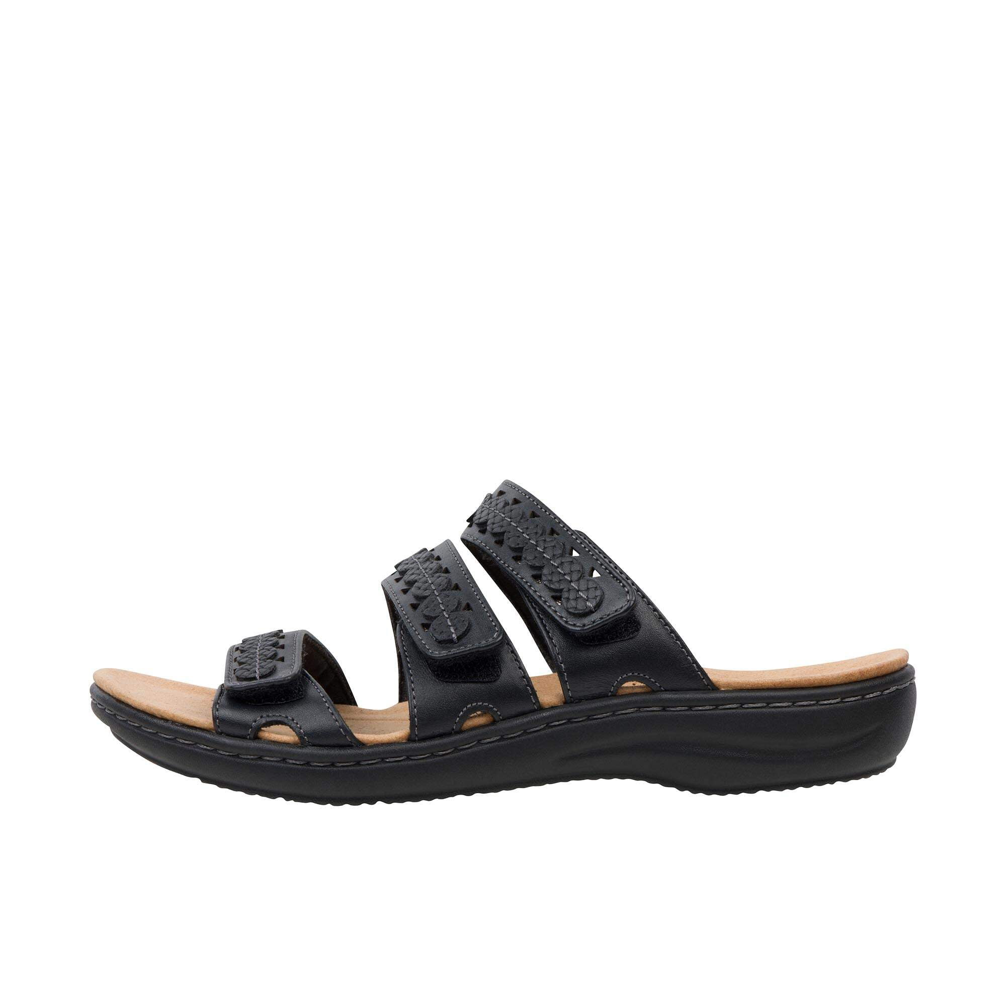 Clarks Women's Laurieann Cove Adjustable Straps Sandals - Walmart.com
