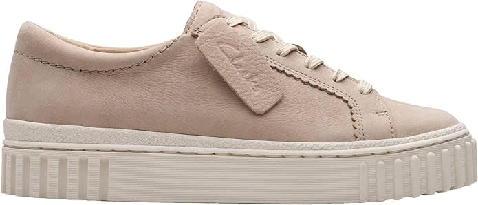 Clarks - Womens Mayhill Walk Shoes, Color Sand Nubuck, Size: 6.5 W US ...