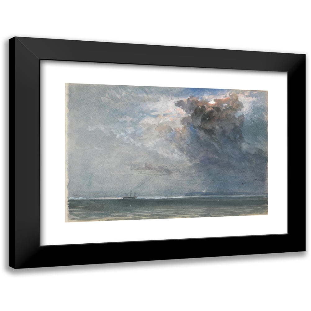 Clarkson Stanfield 18x14 Black Modern Framed Museum Art Print Titled ...