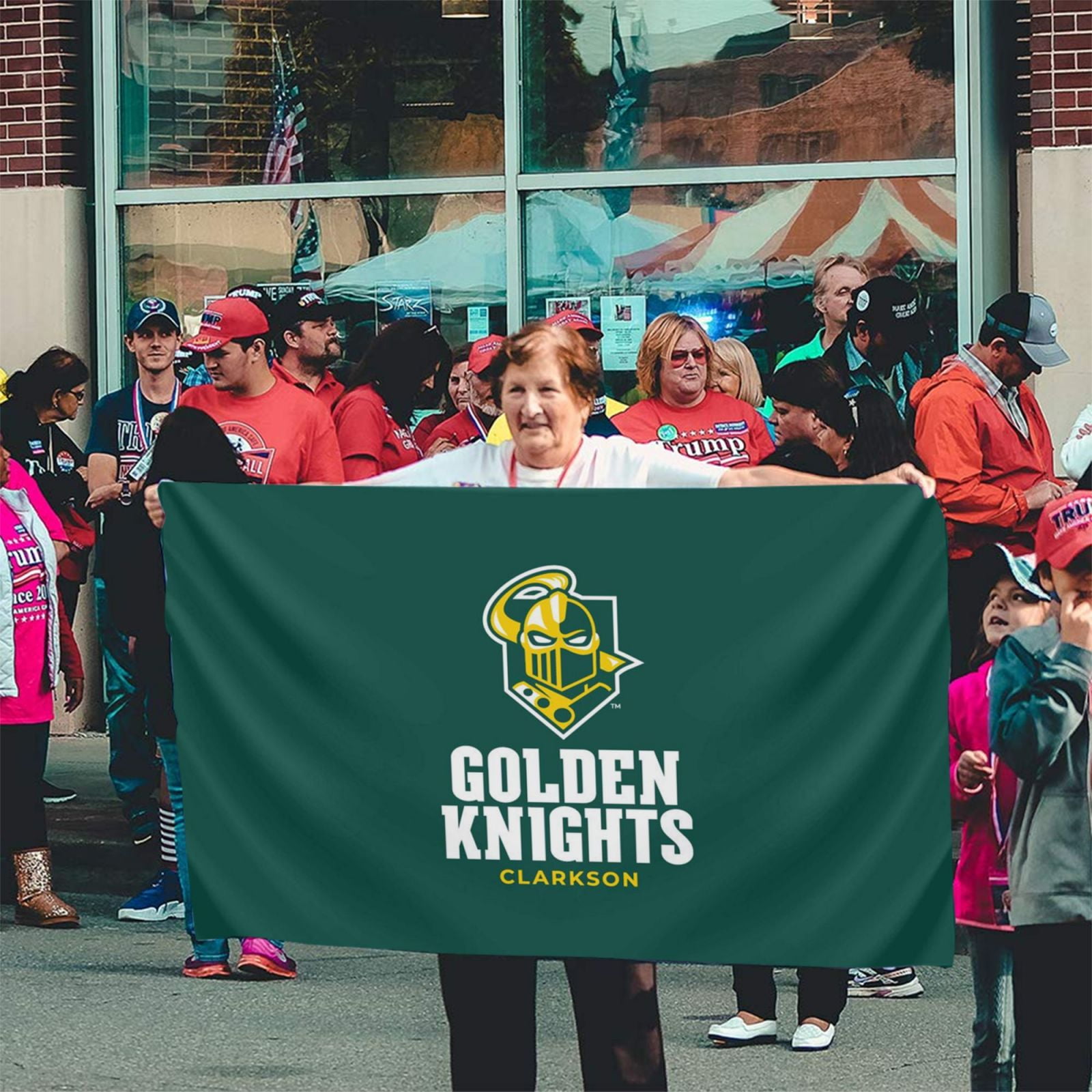 Clarkson University Logo Banner Breeze Flag Outdoor Flags Home Flag ...