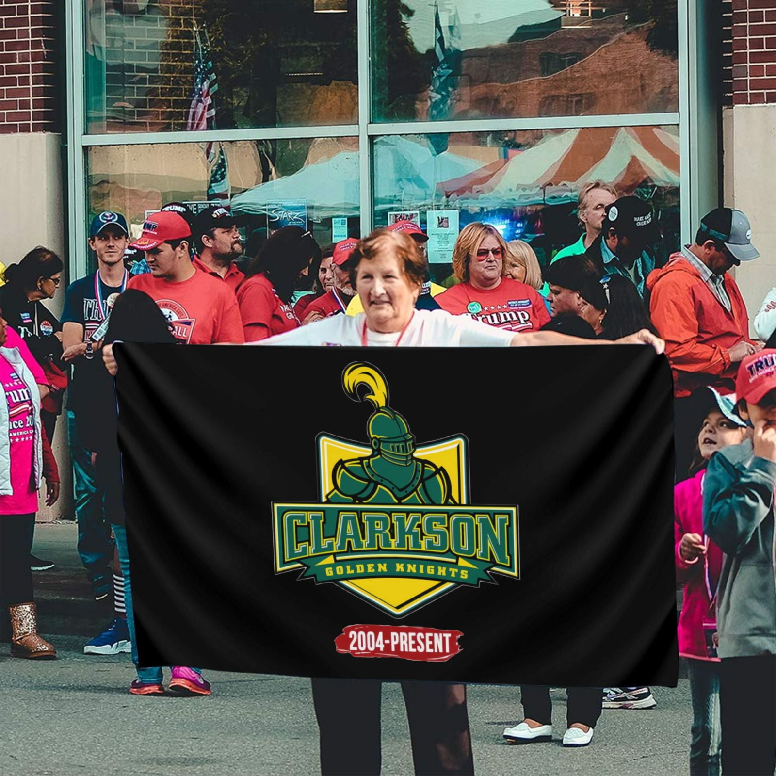 Clarkson University Logo Banner Breeze Flag Outdoor Flags Home Flag ...