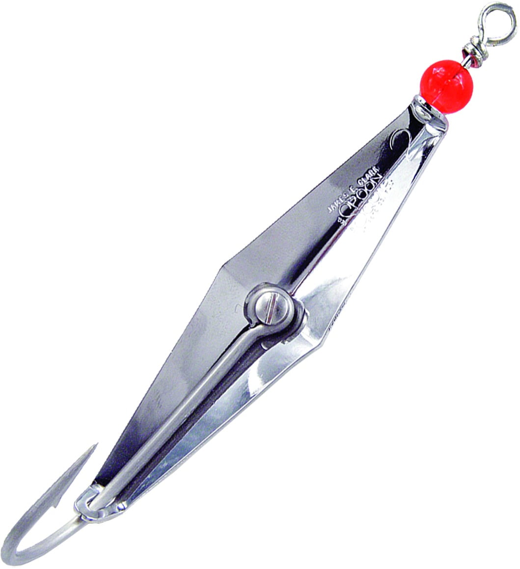 Clarkspoon 2-RBMS Size 2 Chrome SS Hk 3 1/2" 6/0, Fishing Spoons ...
