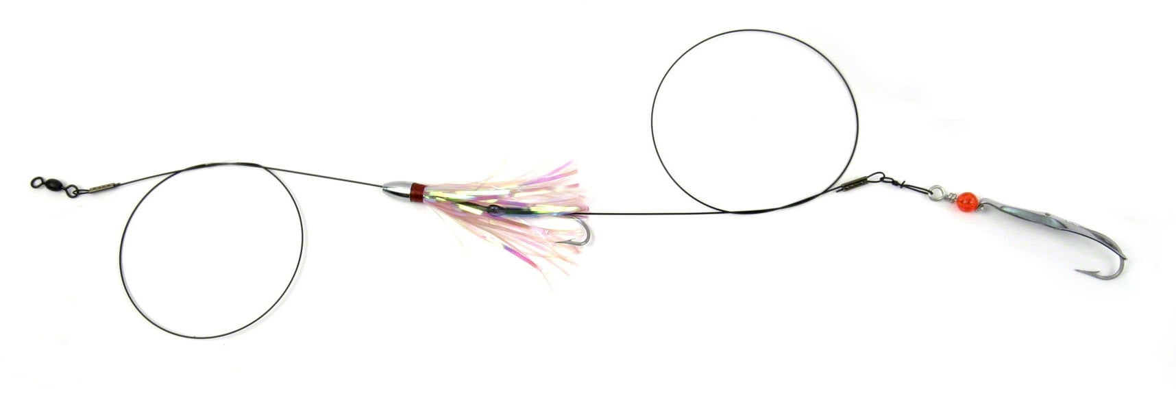 Clarkspoon Fishing Lure MDPK-0RBMS Mackerel Duster Rig 0 Spoon Pink ...