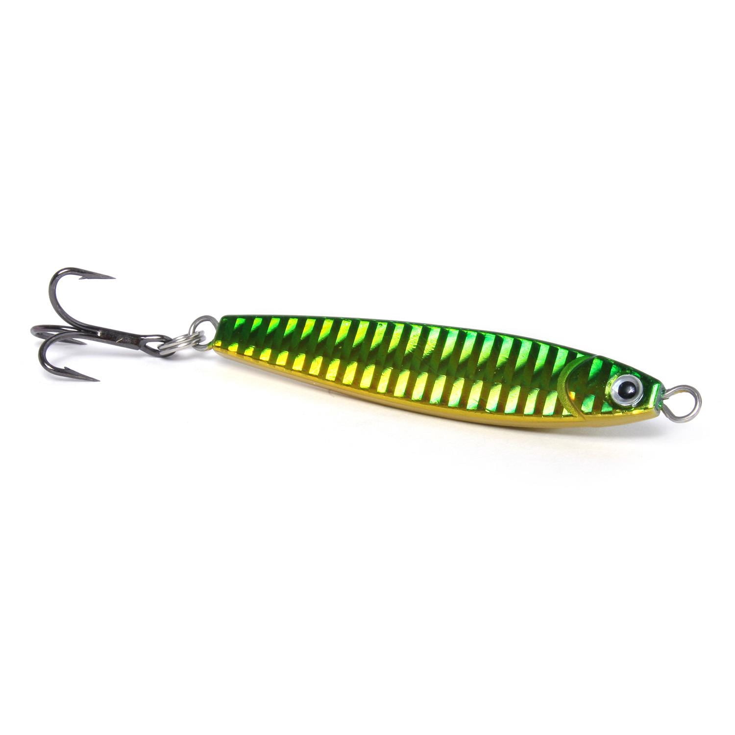 Clarkspoon Fishing Lure SJ15-GRN And Chartrse Stick Jig 1.5oz Green And ...