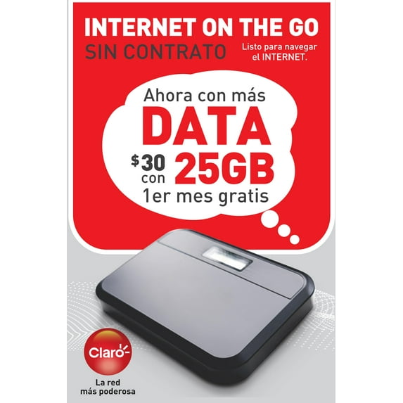 Claro Franklin Hotspot Internet On The Go - Walmart.com