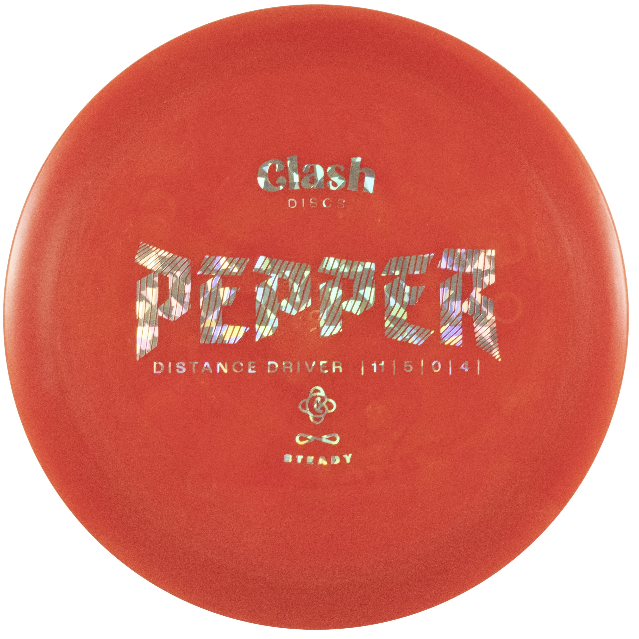 Clash Discs Pepper Steady Plastic (170-172 Grams, Red) - Walmart.com