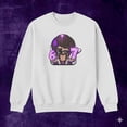 Clash Royale Emote 67 Purple Wizard Gaming Icon Graphic Crewneck ...