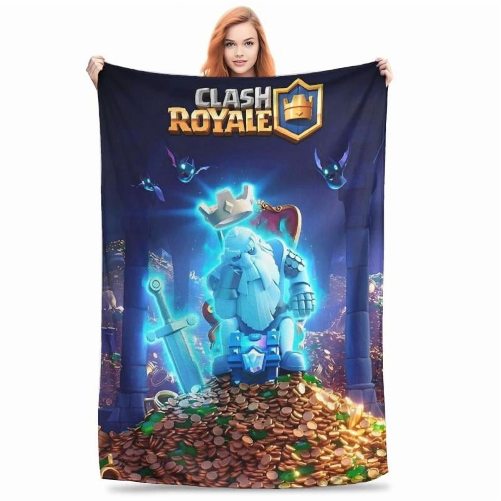 Clash Royale Game Super Soft Blanket Kids Plush Throw Blanket Street ...