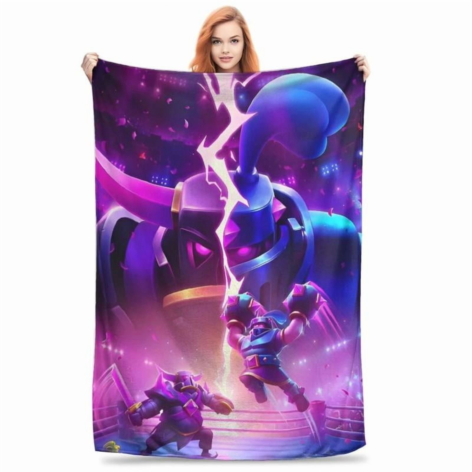 Clash Royale Game Super Soft Blanket Kids Plush Throw Blanket Street ...