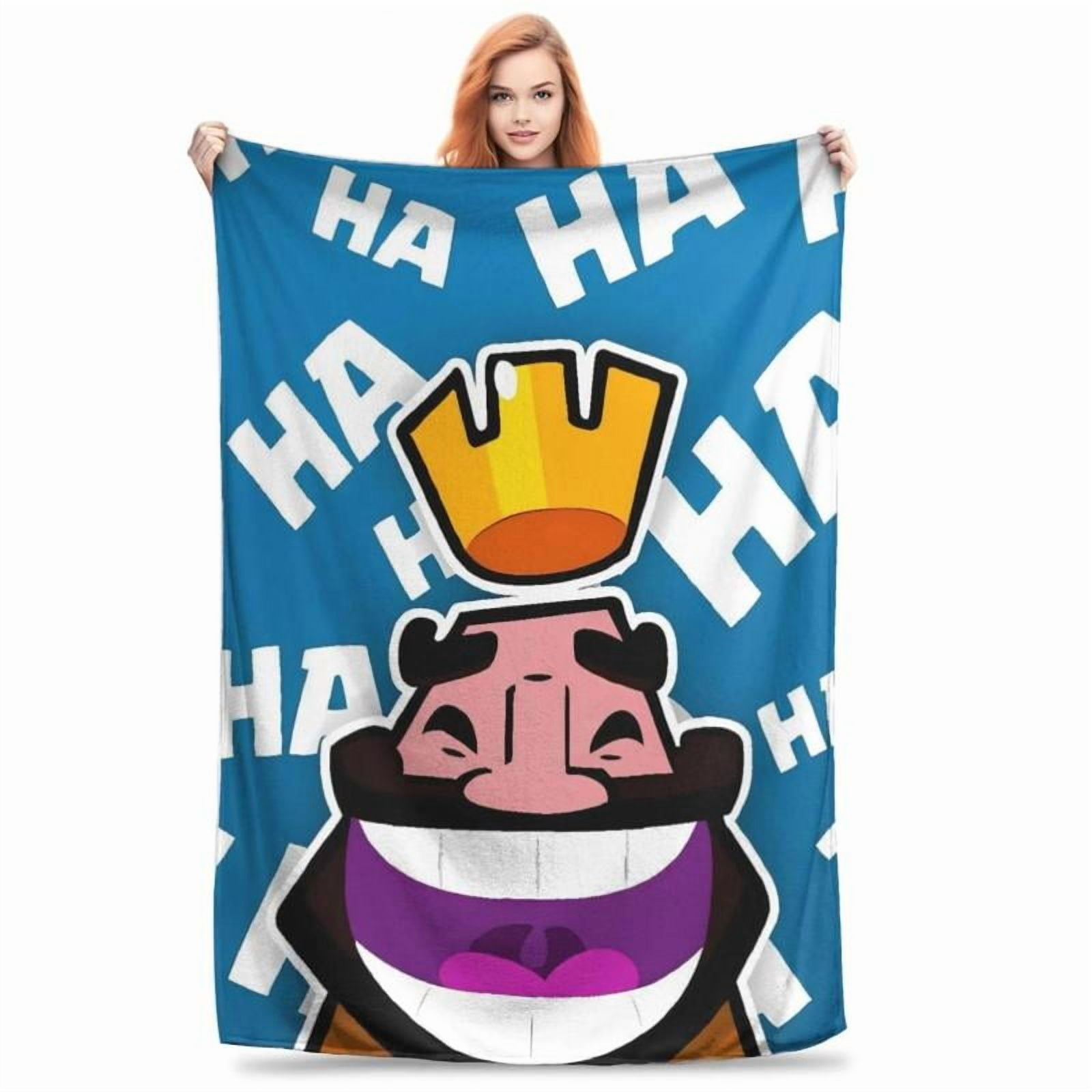 Clash Royale Game Super Soft Blanket Kids Plush Throw Blanket Street ...