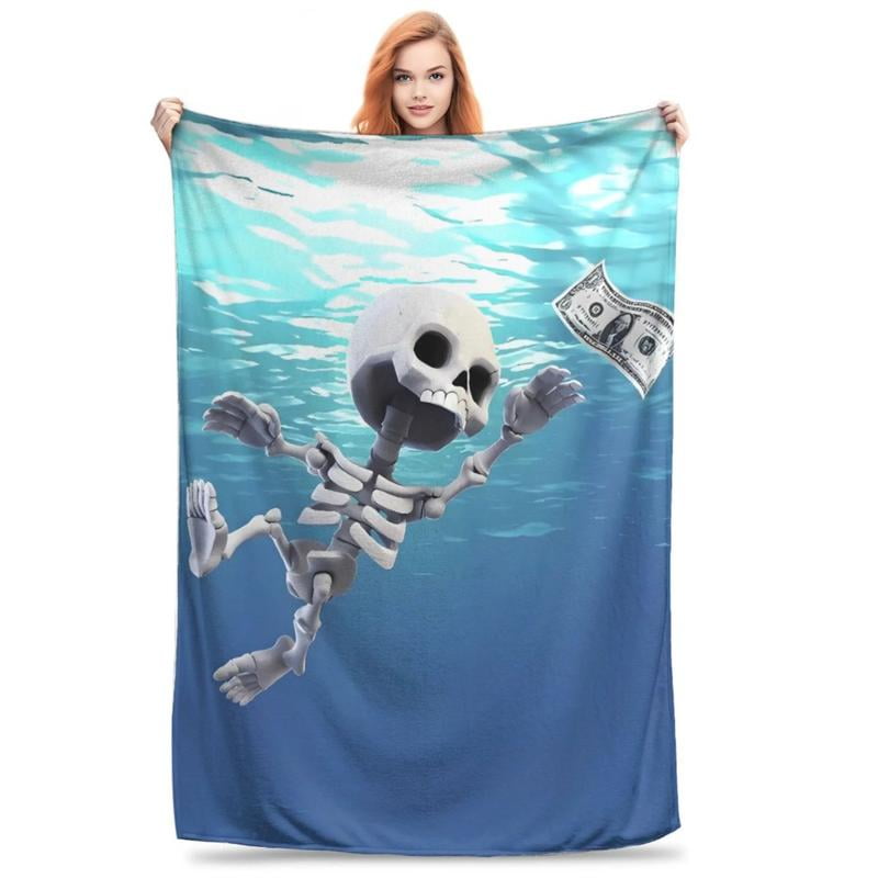 Clash Royale Game Super Soft Blanket Kids Plush Throw Blanket Street ...