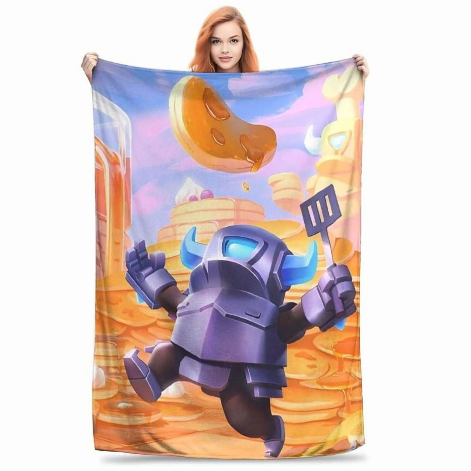 Clash Royale Game Super Soft Blanket Kids Plush Throw Blanket Street ...