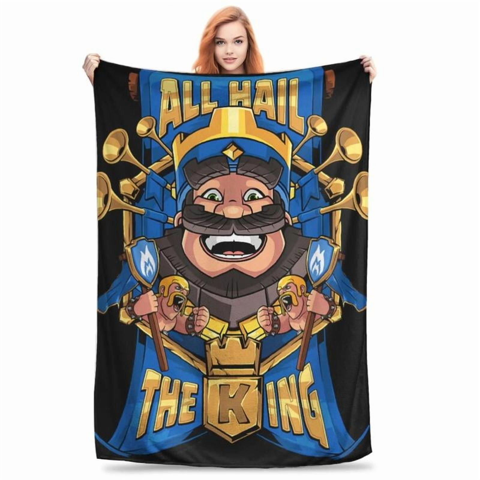 Clash Royale Game Super Soft Blanket Kids Plush Throw Blanket Street ...