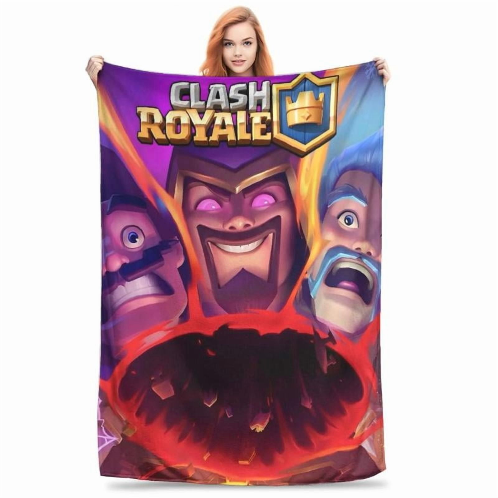 Clash Royale Game Super Soft Blanket Kids Plush Throw Blanket Street ...