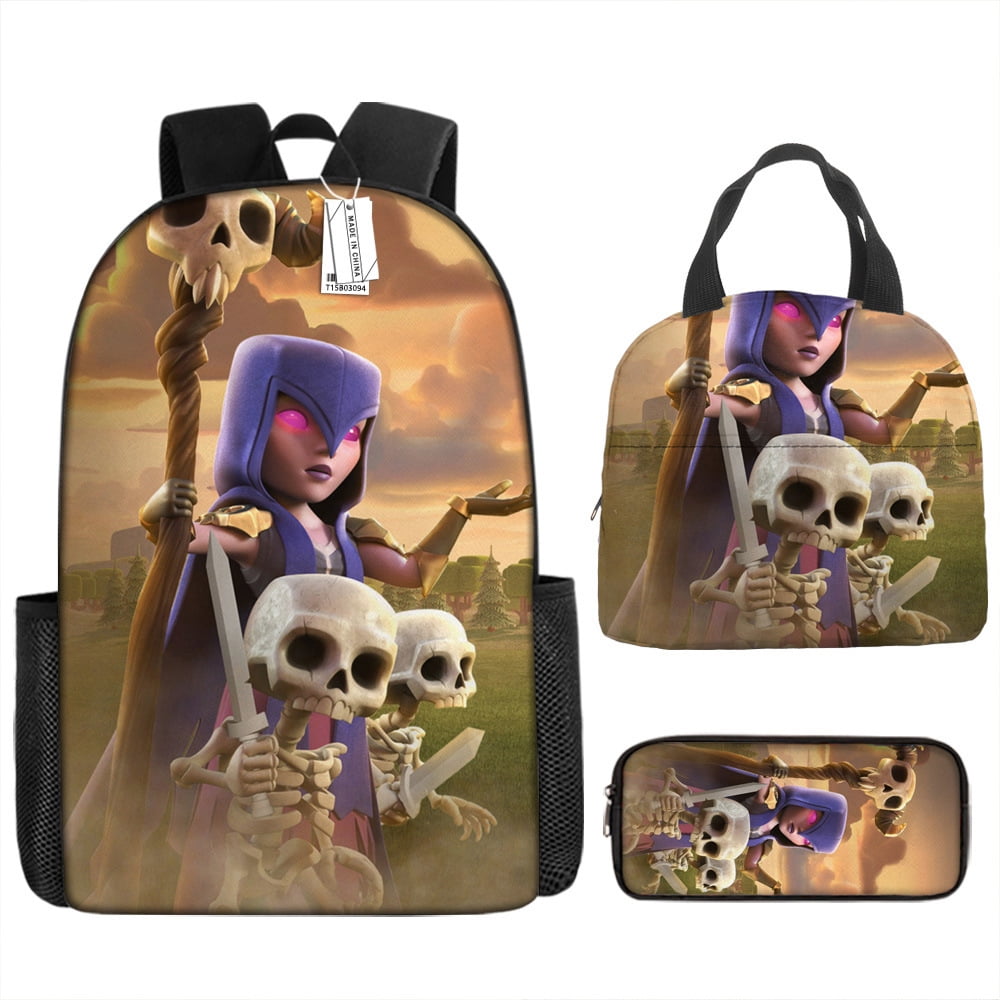 Clash Royale game peripheral backpack printed backpack insulation ice ...