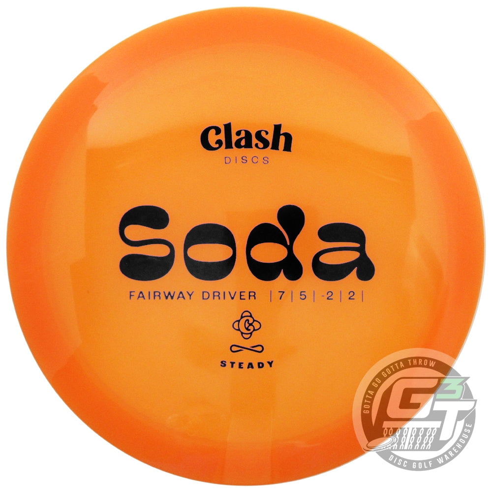 Clash Steady Soda Fairway Driver Golf Disc - 173-176g - Walmart.com