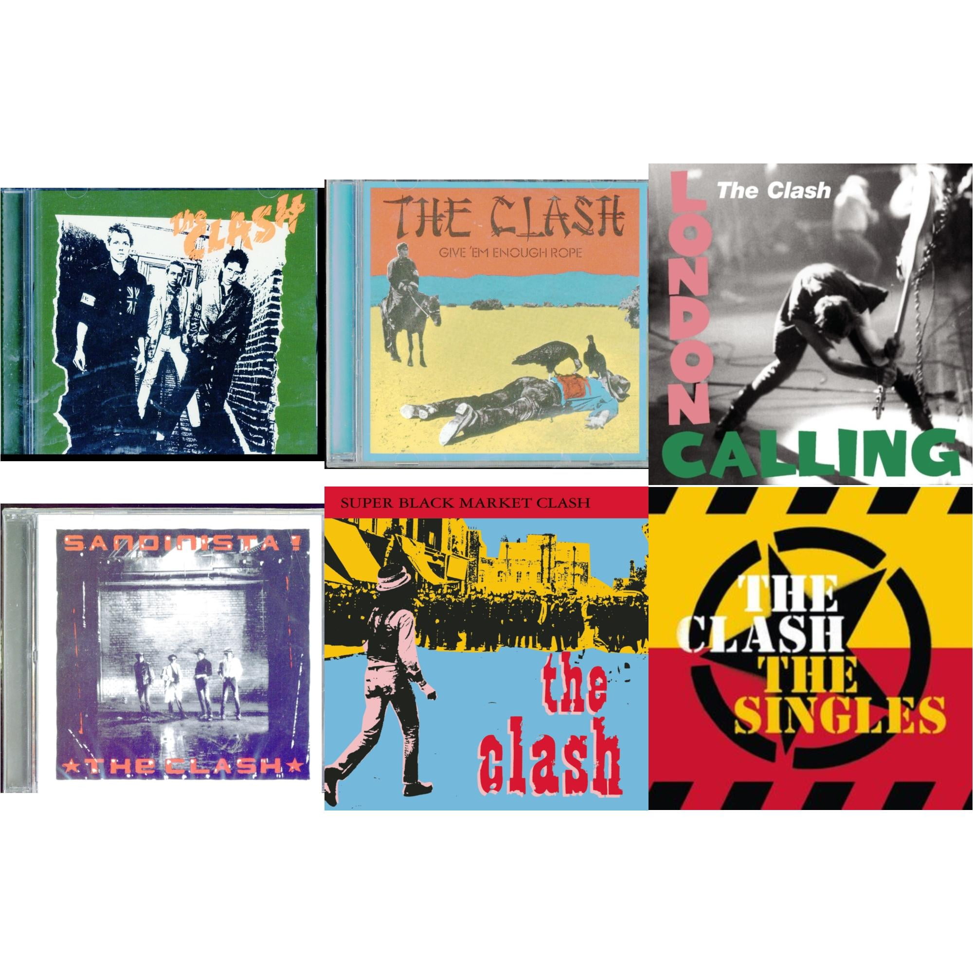 Clash (Us Edition) & Give Em Enough Rope & London Calling & Sandinista ...