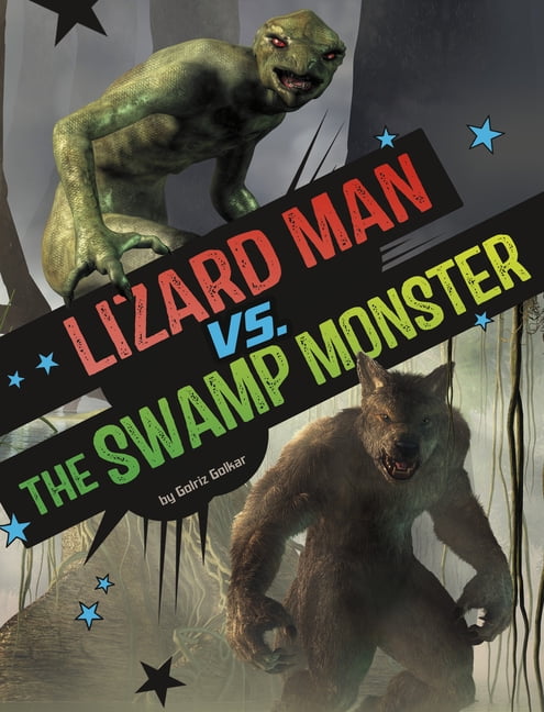 Clash of the Cryptids Lizard Man vs. the Swamp Monster, (Paperback) - Walmart.com